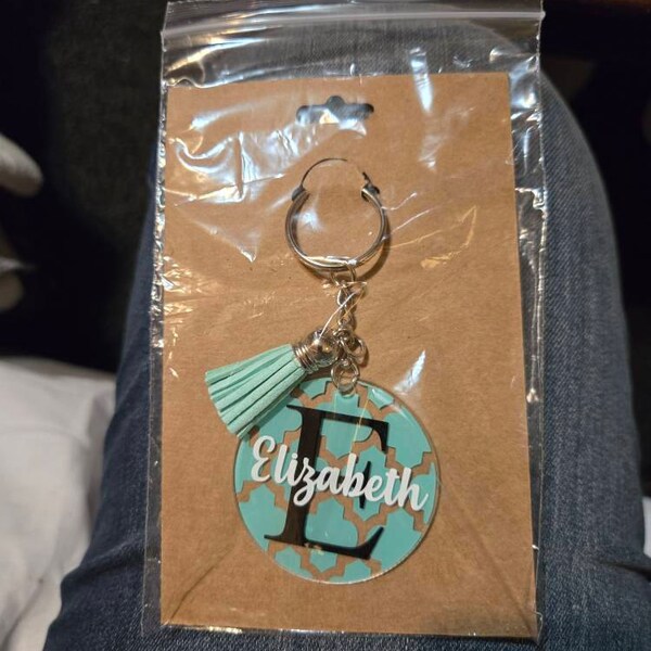 Personalized Monogram Keychains, Monogram Key Chain, Key Fob, Monogram ...