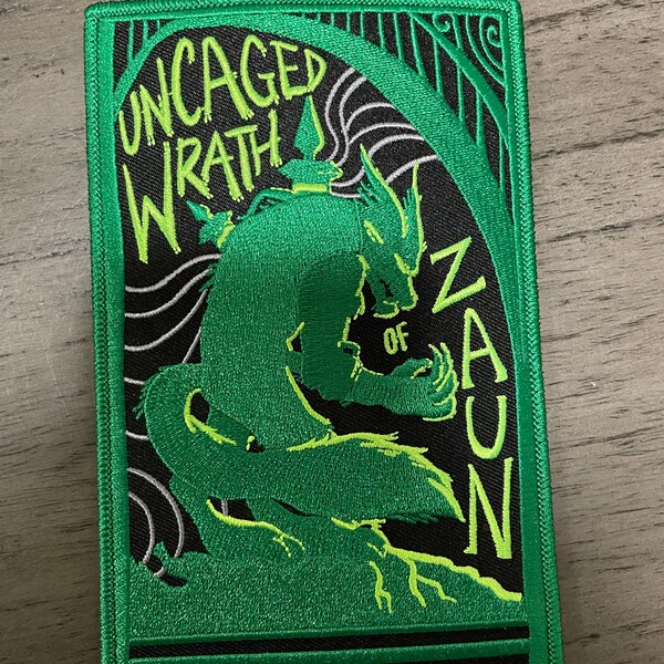 Arcane Vander Warwick Silco + Jinx Embroidered Patches - Etsy
