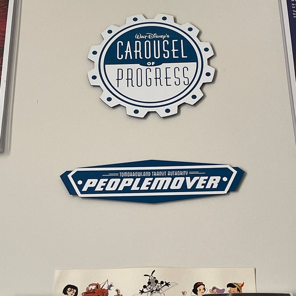Carousel of Progress Sign - Etsy