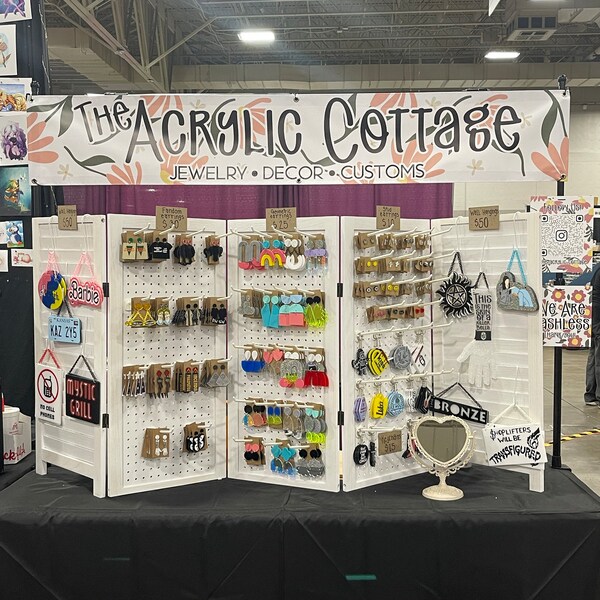 Custom Tent Banner for Trade Show, Craft Show or Event Sign, Your ...