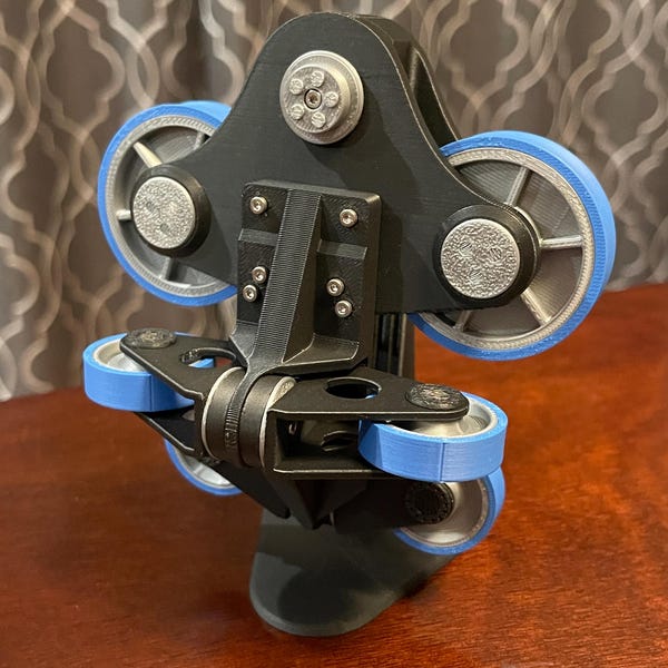 3D Printed Rollercoaster Wheels STL Files | Instructions | Suitable for ...