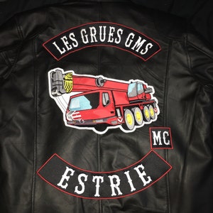 Custom Patch for Bikers Any Size Motoclub Jacket Large | Etsy