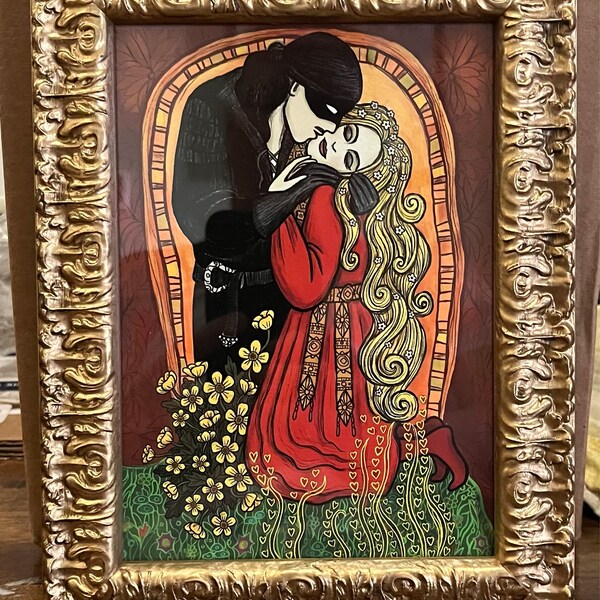Vintage Ornate Frame Traditional Beautiful Classic Unique Gold Silver ...