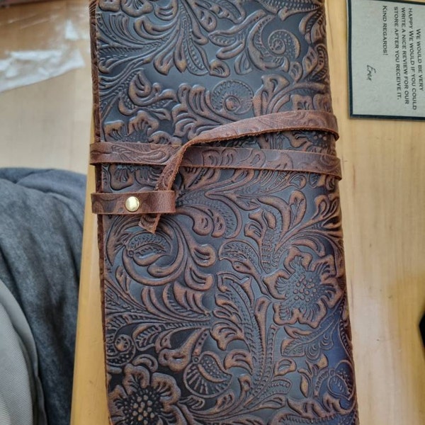 Handmade Leather Book Cover, Book Protector, Book Accessory - Etsy