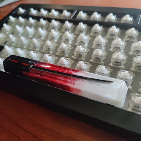 Mechanical Keyboard Keycaps Black to Gray Gradient for Cherry MX Stem ...