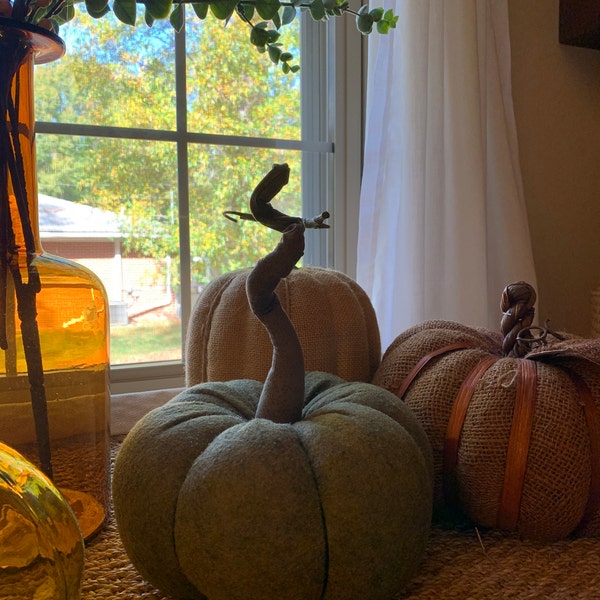 Dried Gourd Fall Decor - Set of 2 - Etsy