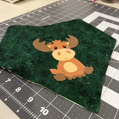 Cute Moose SVG Cut File, Woodland Theme Baby Shower and Nursery Decor ...