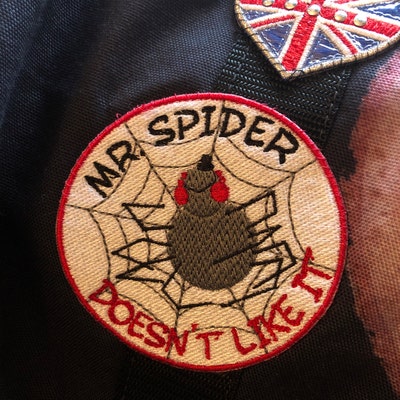 Mr. Spider Patch Fully Embroidered, Horror Podcast Badge, MAG Cosplay ...