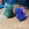 TINY-REX the Pocket Dino Amigurumi Crochet Pattern · Free DIY Video ...