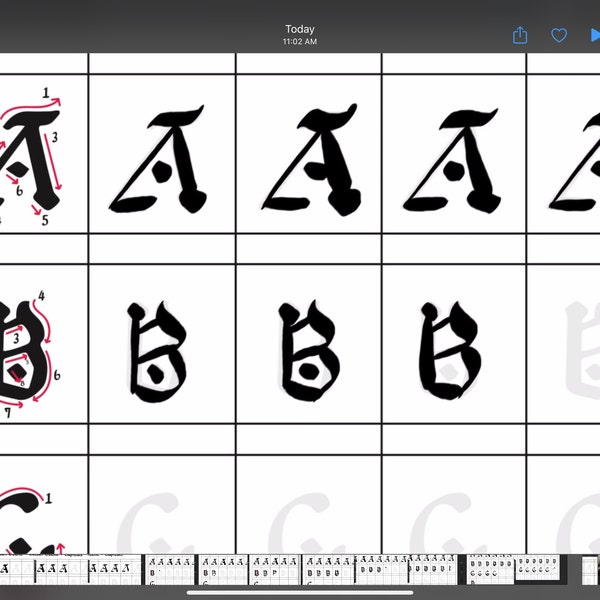 Signature Handwriting Printable Worksheet for Beginners, Signature Font ...