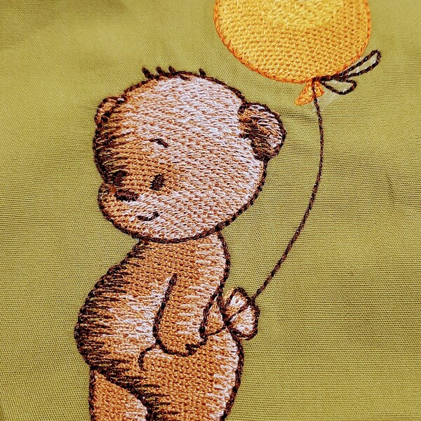 Teddy Bear Embroidery Design , 3 Sizes. - Etsy