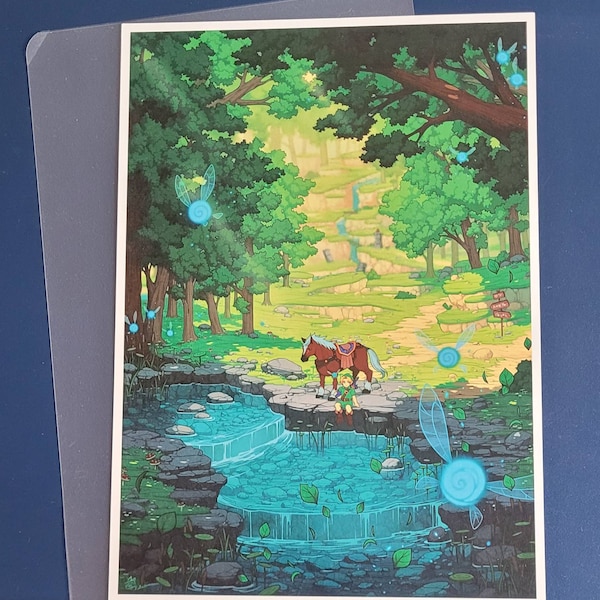 Legend of Zelda Art Print - Etsy