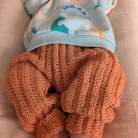 CROCHET PATTERN + VIDEO Easy Crochet Baby Pants Pattern + Video ...
