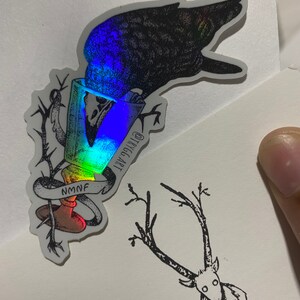 Dirtyhands Pen & Ink Stippling Print Six of Crows/crooked - Etsy