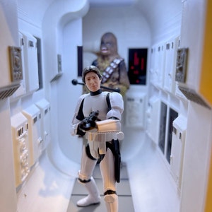 Sci-fi Book Nook. Bookshelf Decorationaction Figure Display. Bring a ...