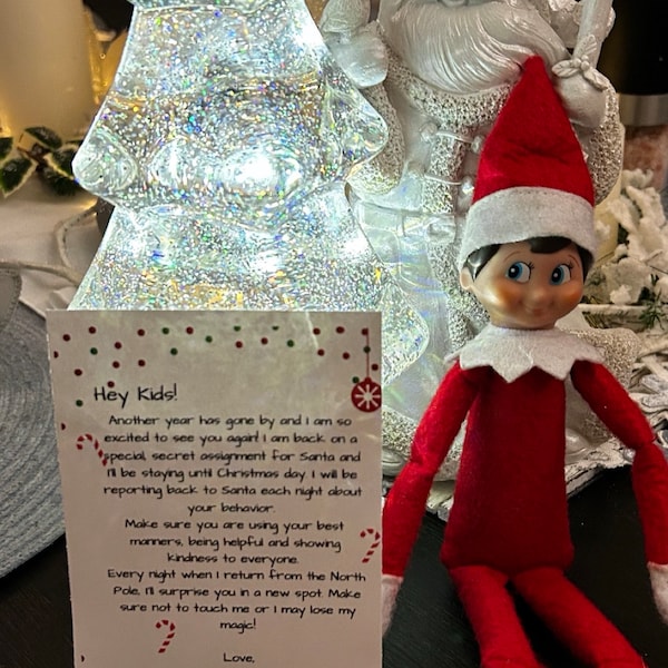 34 DAY KIT - Christmas Elf Props Kit - 34+ Scenes, All Pieces Included ...