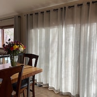 Angled Curtains for Vault Apex Ceiling. Any Fabric Color. Custom Made ...