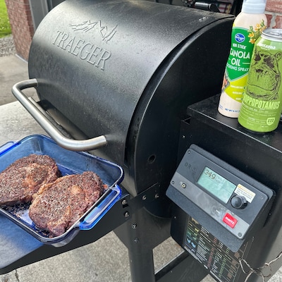Pellet Smoker Storage Basket W/accessories for Traeger Pellet Smokers ...