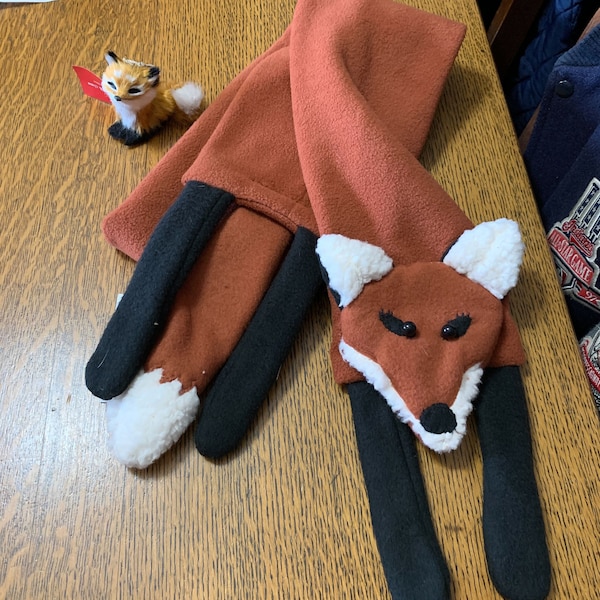 Fox Scarf PDF Instant Download Sewing Pattern, Fox and the Hound, Fun ...