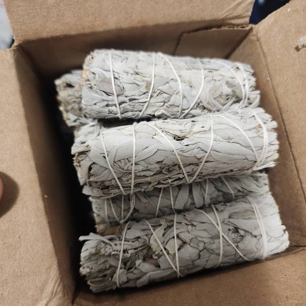 Wholesale White Sage Bundles 4” Inch White Sage Smudge Sticks Bulk ...