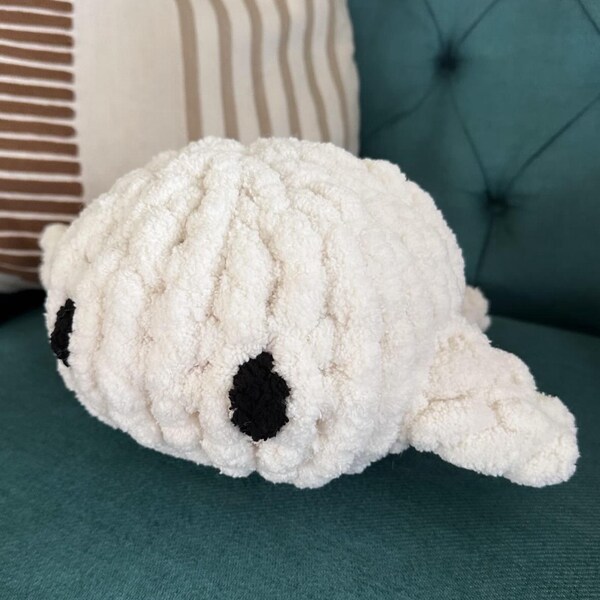 Fingerknit Chunky Elephant Plushie Pattern With Video Tutorial Elephant ...