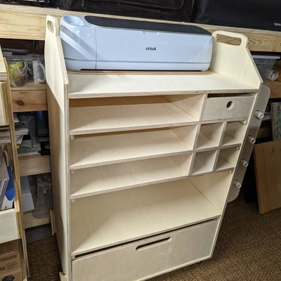 Cricut Storage Cart Plans Digital Download - Etsy