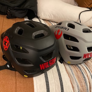 Personalized Bike Helmet Decals Decals for Helmet MTB Helmet Decals ...