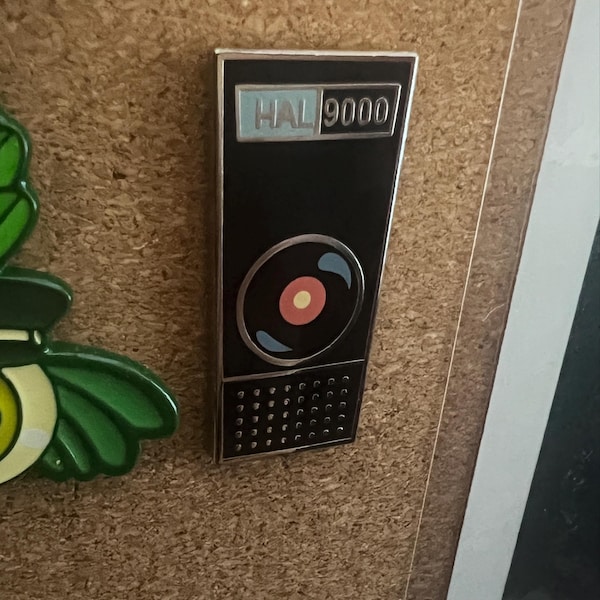 2001: A Space Odyssey HAL 9000 Hard Enamel Pin - 1.5in. - Etsy
