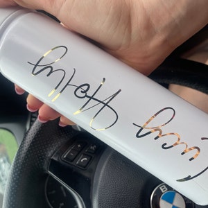 Handwritten Vinyl Lettering Glass Decal Personalised Wedding - Etsy UK