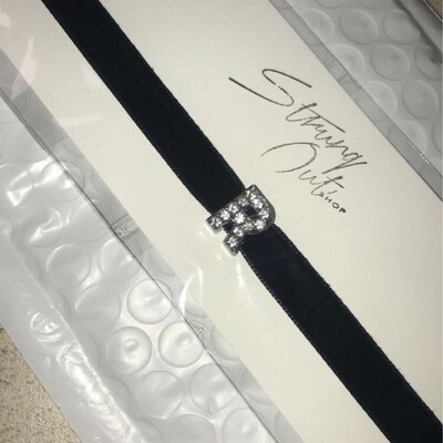 Black Net Choker 'GIGI' - Etsy