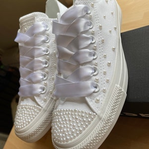 Wedding Bridal Nike Air Max 90s, Bride Nikes, Bling Trainers, Bridal ...