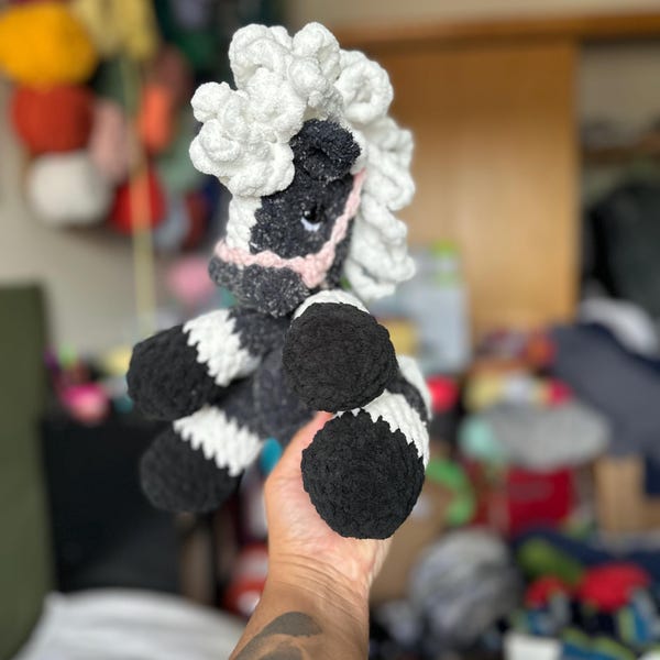 BUNDLE Paylin the Pony STUFFIE + SNUGGLER Crochet Pattern | No Sew Low ...