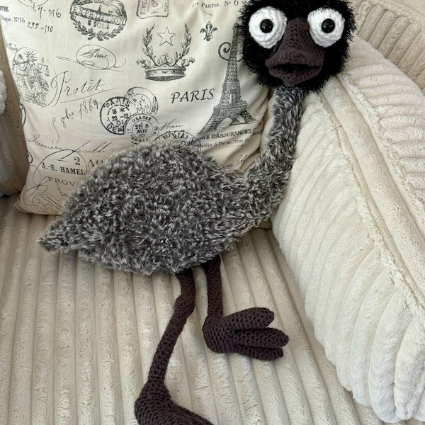 Amigurumi Pattern - Emma the Emu - English Version - Etsy