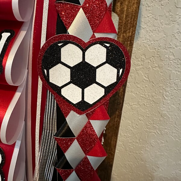 Soccer Ball Heart SVG Files | Football Cut Files | Soccerball Love ...