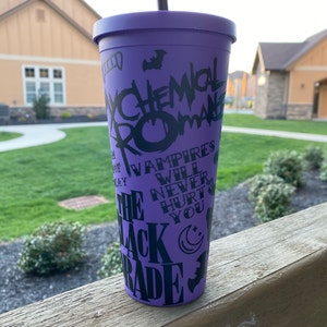 MCR Inspired Cold Cup Emo Cup Punk Emo Emo Music Romance | Etsy