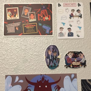 Red Sticker Sheet Autumn Aesthetic Stickers Bujo Stickers - Etsy