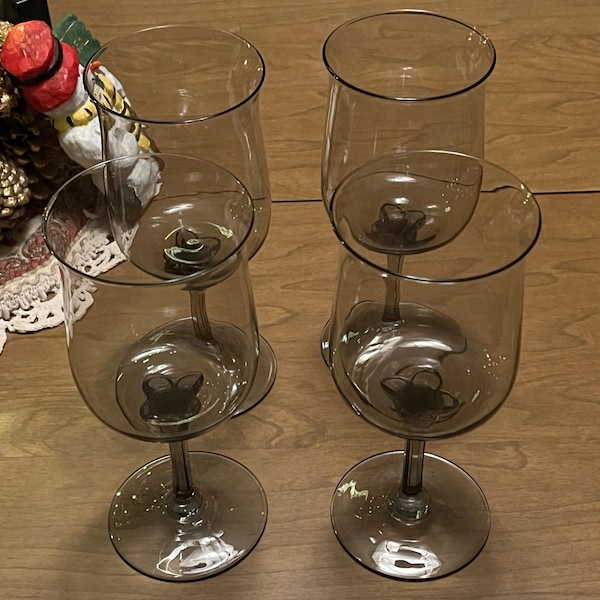 MCM New Martinsville Moondrops Cobalt Blue Glass Cocktail Set Decanter ...