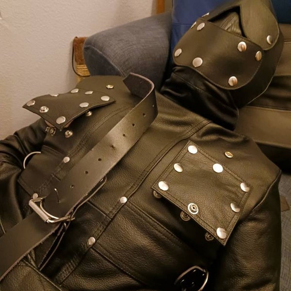 Genuine Leather Medieval LARP Faulds Tassets Viking Waist Hip ...