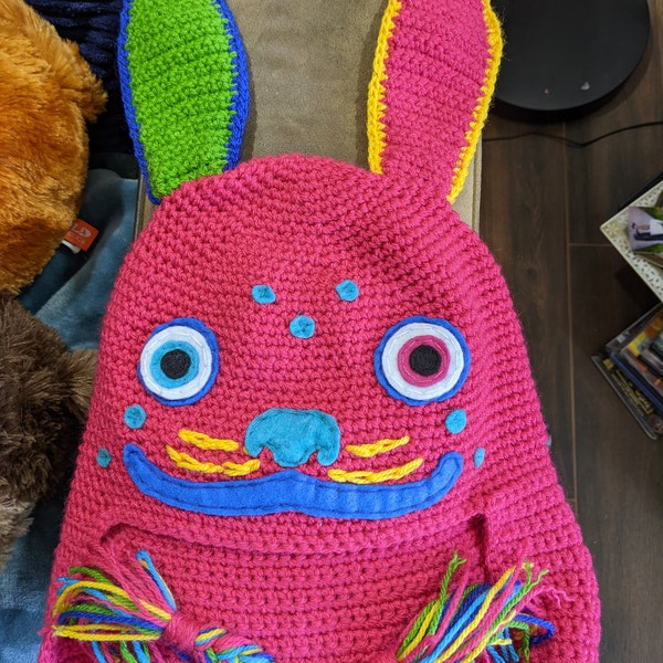 Super Cool Inside Out, SADNESS Inspired Knitted Hat, All Sizes - Etsy