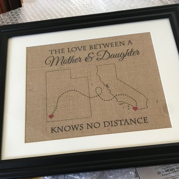 The Love Between a Mother & Son Know No Distance | Mothers Day Gift for ...