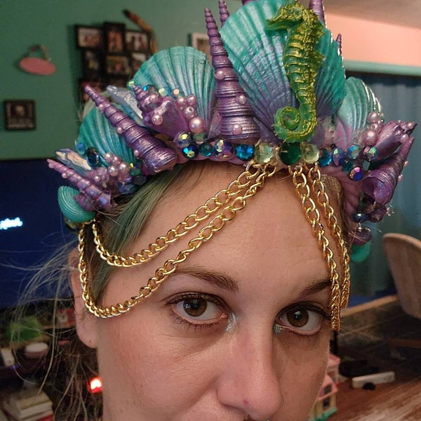 Custom Spiky Premium Mermaidazzle Crown (near Waterproof) - Etsy
