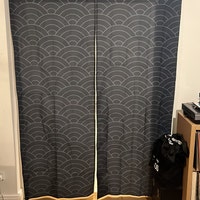 Screen Pine Noren Door Window Curtain With Velcro/grommet/sleeve ...