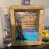 Rustic Unity Sand Ceremony Set Shadow Box, Unity Candle Alternative for ...