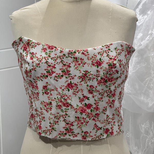 Bralette Sewing Pattern PDF/ Top Sewing Pattern / Corset Pattern ...