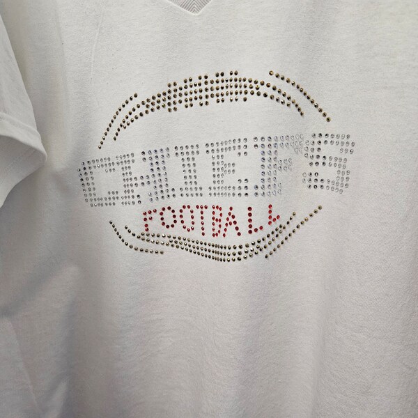 CHIEFS Football Rhinestone Template for Cricut Rhinestone Template ...