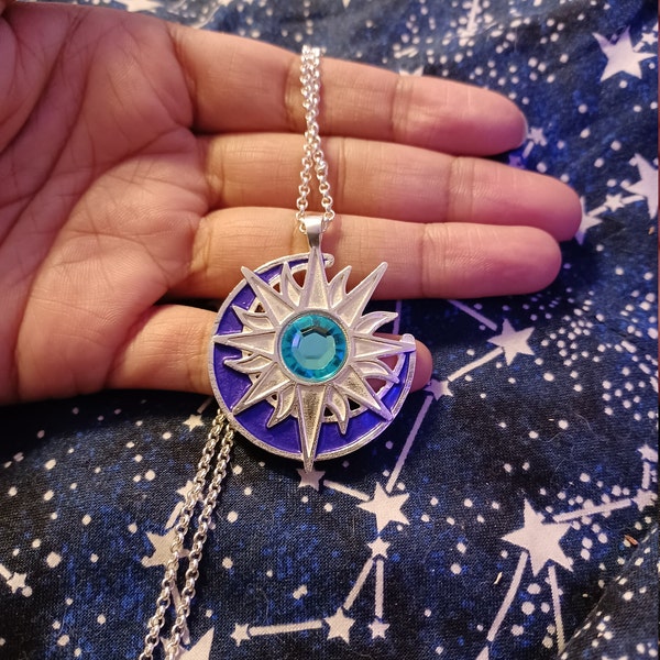 Sterling Silver - Bright Finish- Twitches Miranda Sun/moon Pendant ...