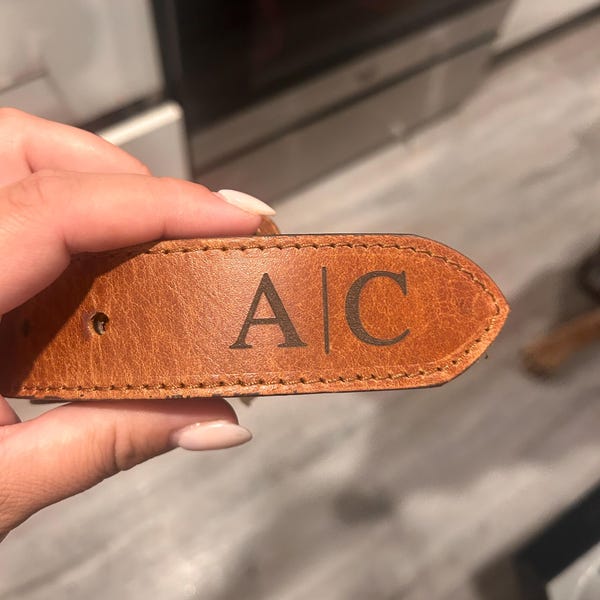 Custom Leather Belt for Daddy, Father’s Day Gift for Boyfriend, Unique ...