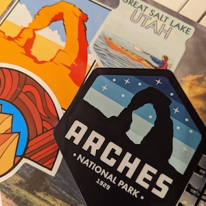 Zion National Park Sticker Zion Watchman Waterproof Vinyl - Etsy