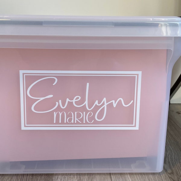 Kids File Box , Memory Box , Milestone Tote , School Organization ...