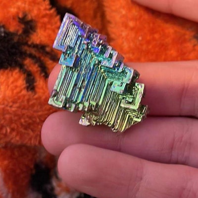 Large Rainbow Bismuth Duck Family, Made by the Bismuth Smith - Etsy